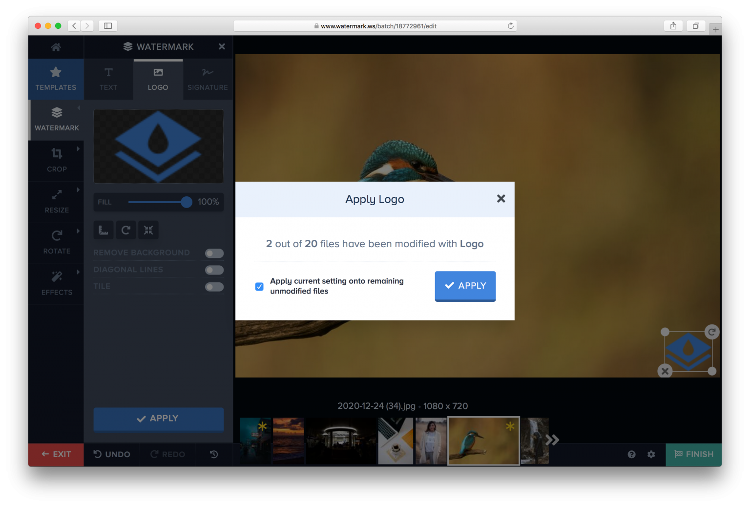 How to Batch Watermark Your Photos - Watermark.ws Blog