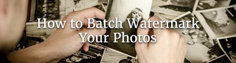 How to Batch Watermark Your Photos - Watermark.ws Blog